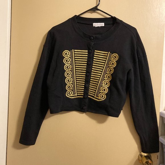 Jane Bouchard | Tops | Cropped Gold Metallic Top Inspired By Lil Nas X ...